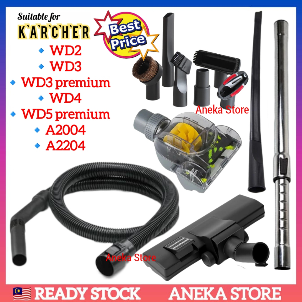 Suitable For Karcher WD2 MV2 WD3 MV3 Premium WD4 WD5 Premium A2004 ...