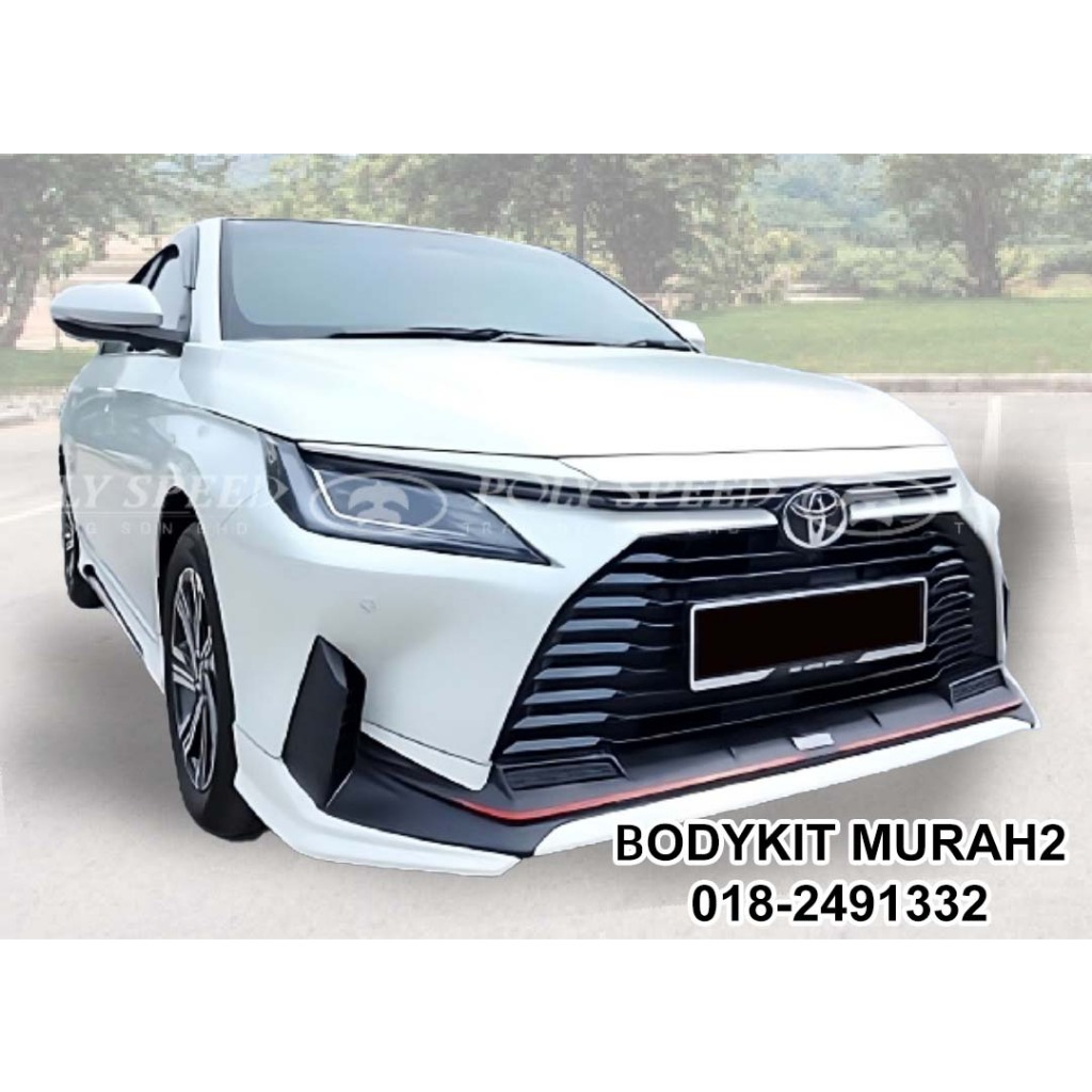 Toyota Vios 2023 Drive 68 Bodykit with Paint | Shopee Malaysia