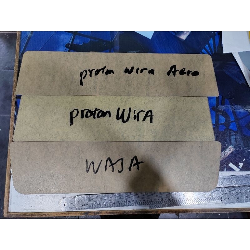 proton wira wira aeroback waja rear plate full | Shopee Malaysia
