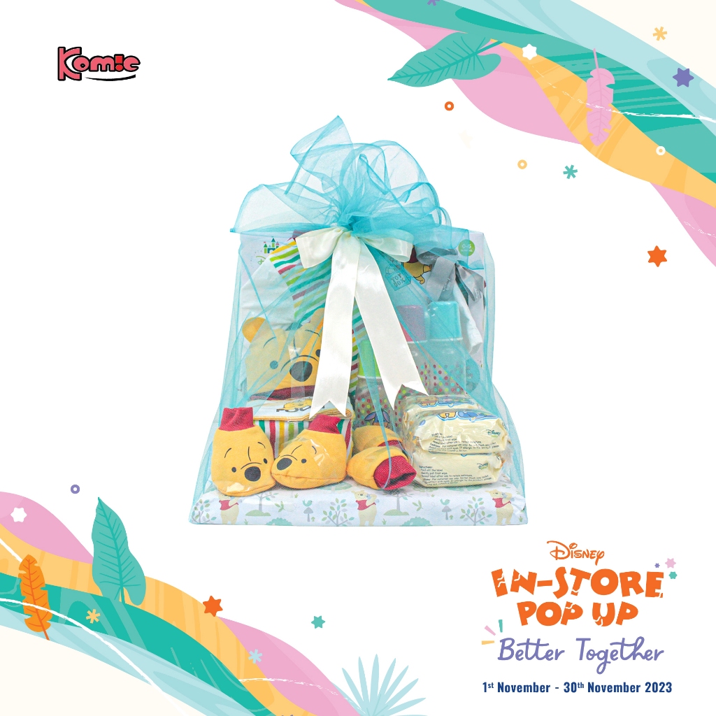 Disney Winnie The Pooh Baby Gift Set Hamper For Newborn Baby Girls ...
