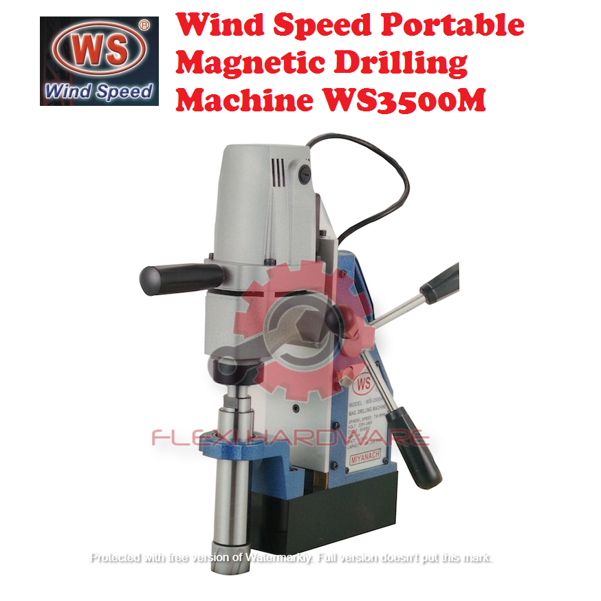 Wind Speed Portable Magnetic Drilling Machine WS3500M | Shopee Malaysia