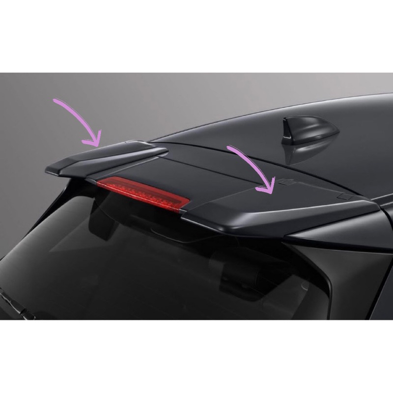 Honda City Hatchback Modulo Spoiler | Shopee Malaysia