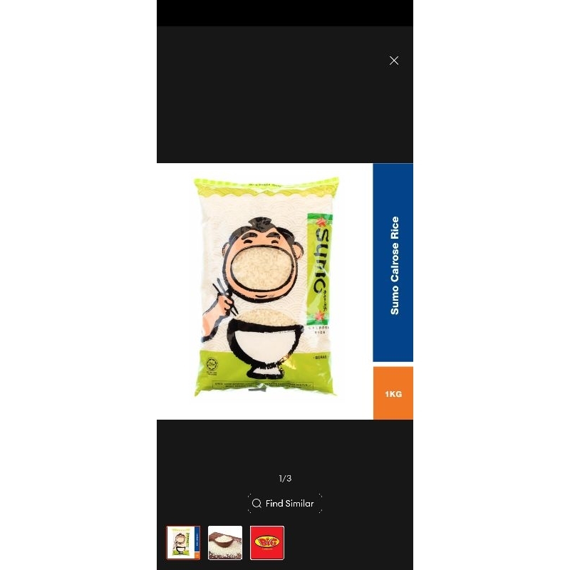 Sumo Calrose Rice 1kg (Halal) / Beras Jepun / Sushi Rice | Shopee Malaysia
