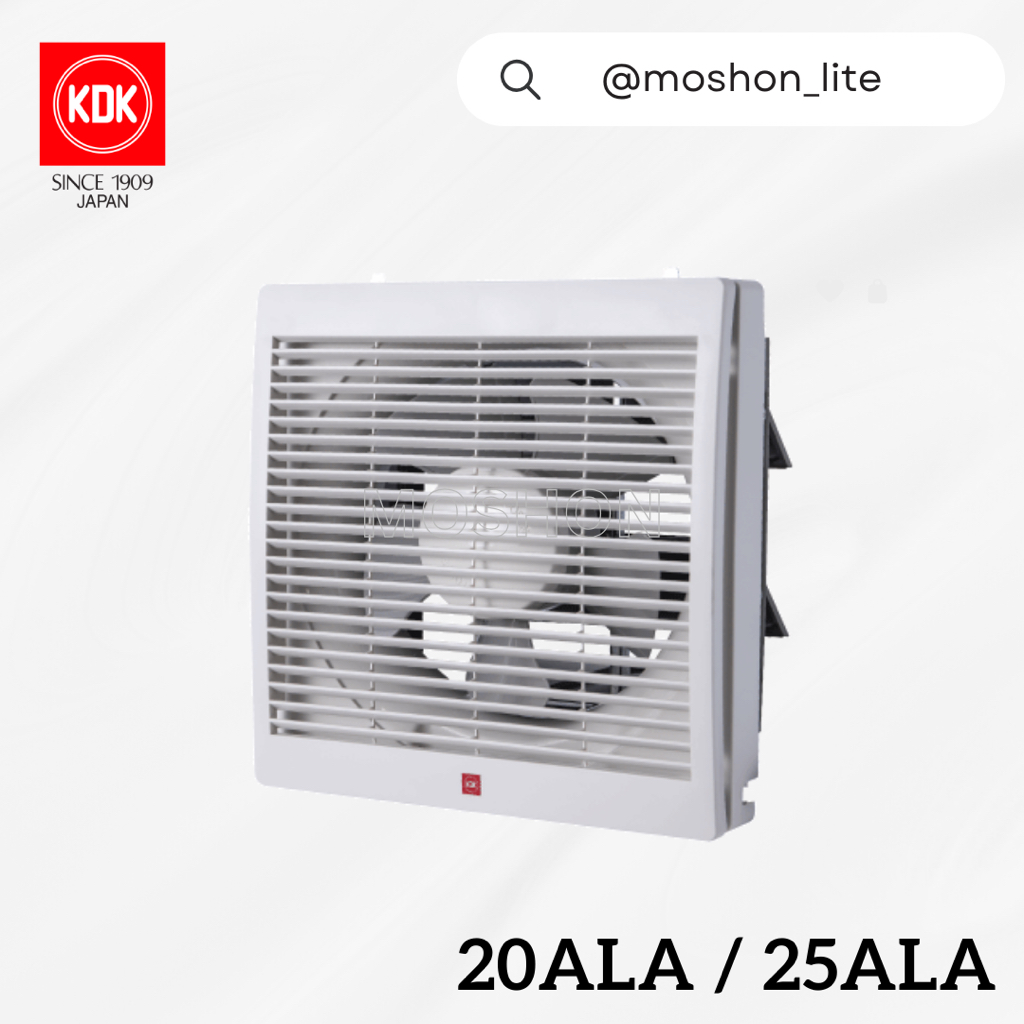 KDK 20ALA 25ALA 8" 10" Wall Mount Ventilation Fan / Wall Exhaust Fan ...