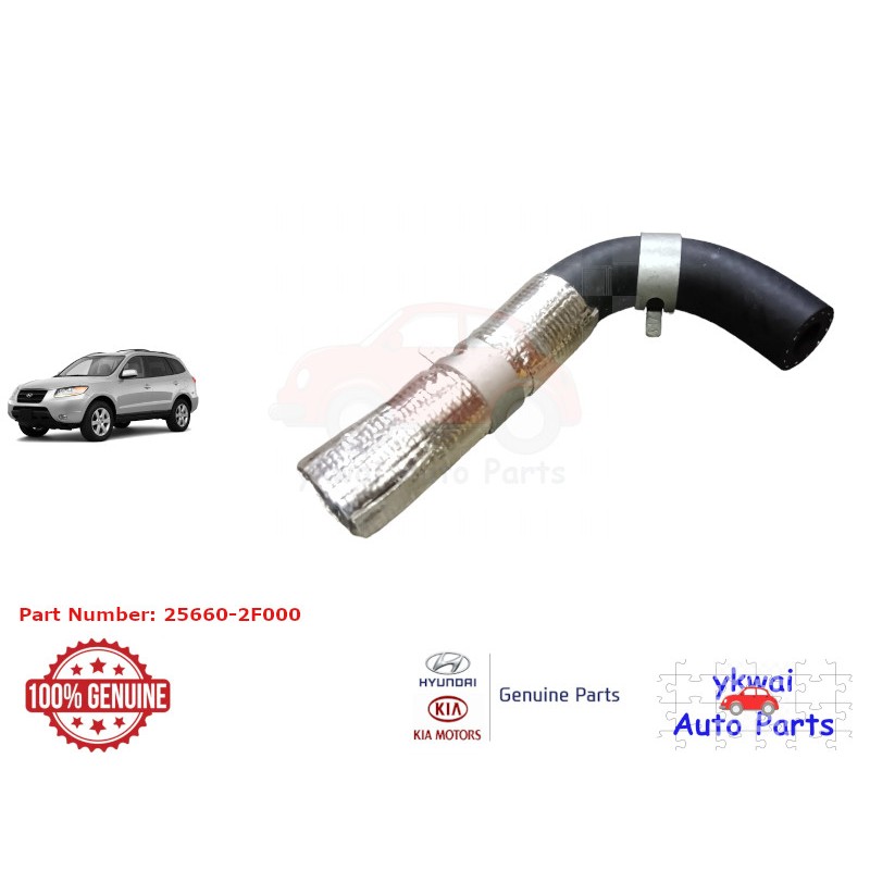 Genuine Hyundai Bypass Hose (To Turbo Pipe) for Hyundai Santa Fe CM ...