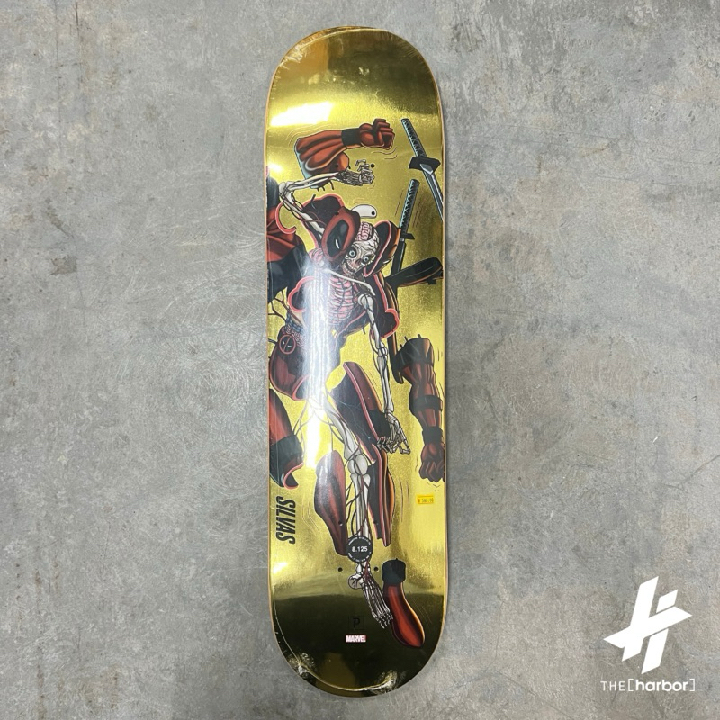 PRIMITIVE SKATEBOARDS Primitive x Marvel Silvas Deadpool 8.125 ...