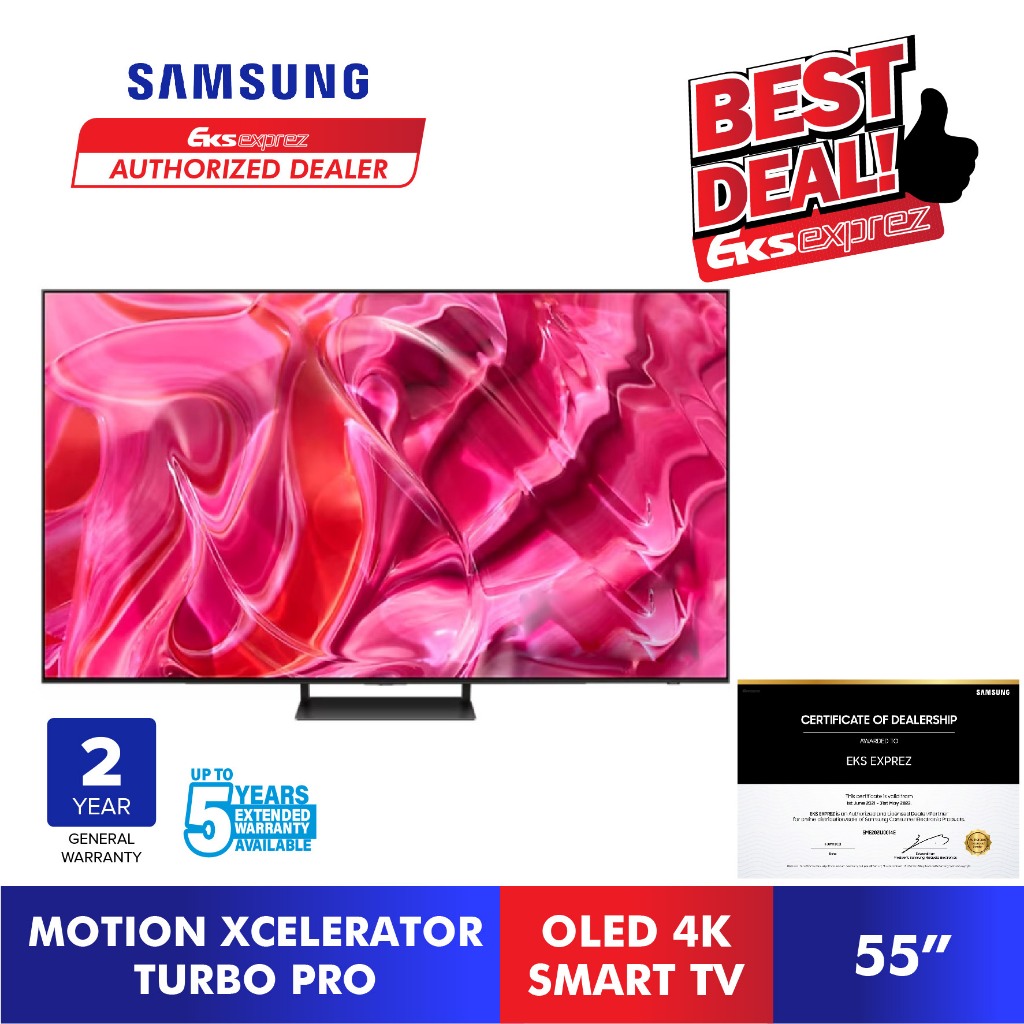 Samsung S90C OLED 4K Smart TV (55") QA55S90CAKXXM with LaserSlim Design ...