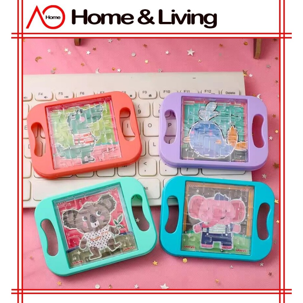 AO Home Mini Balance Rolling Ball Maze Game Learning Kids Children ...