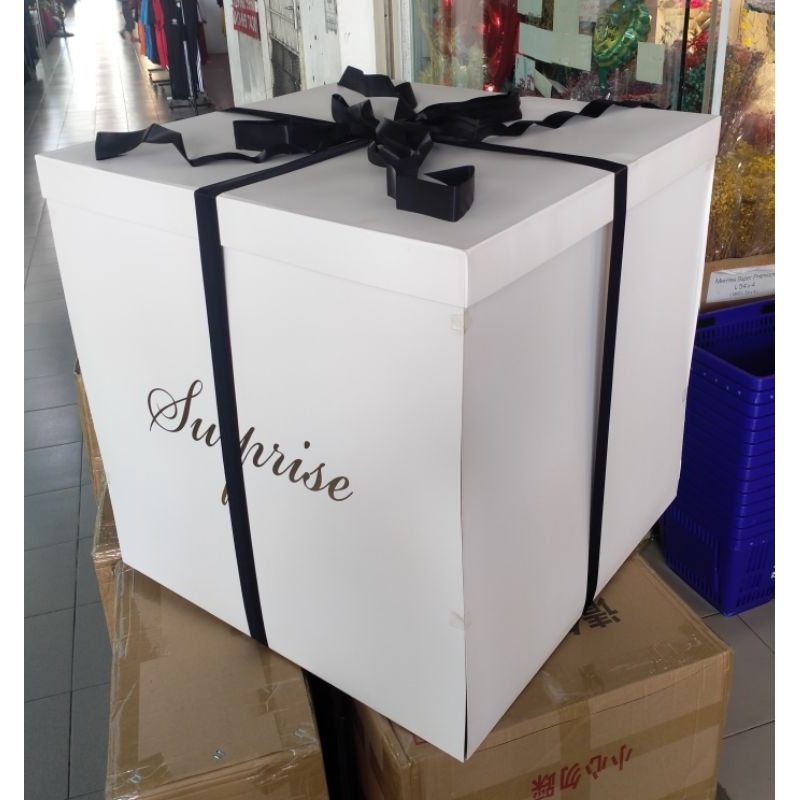 [READY STOCK] EMPTY SURPRISE BOX 50*50*50CM & 70*70*70CM | Shopee Malaysia