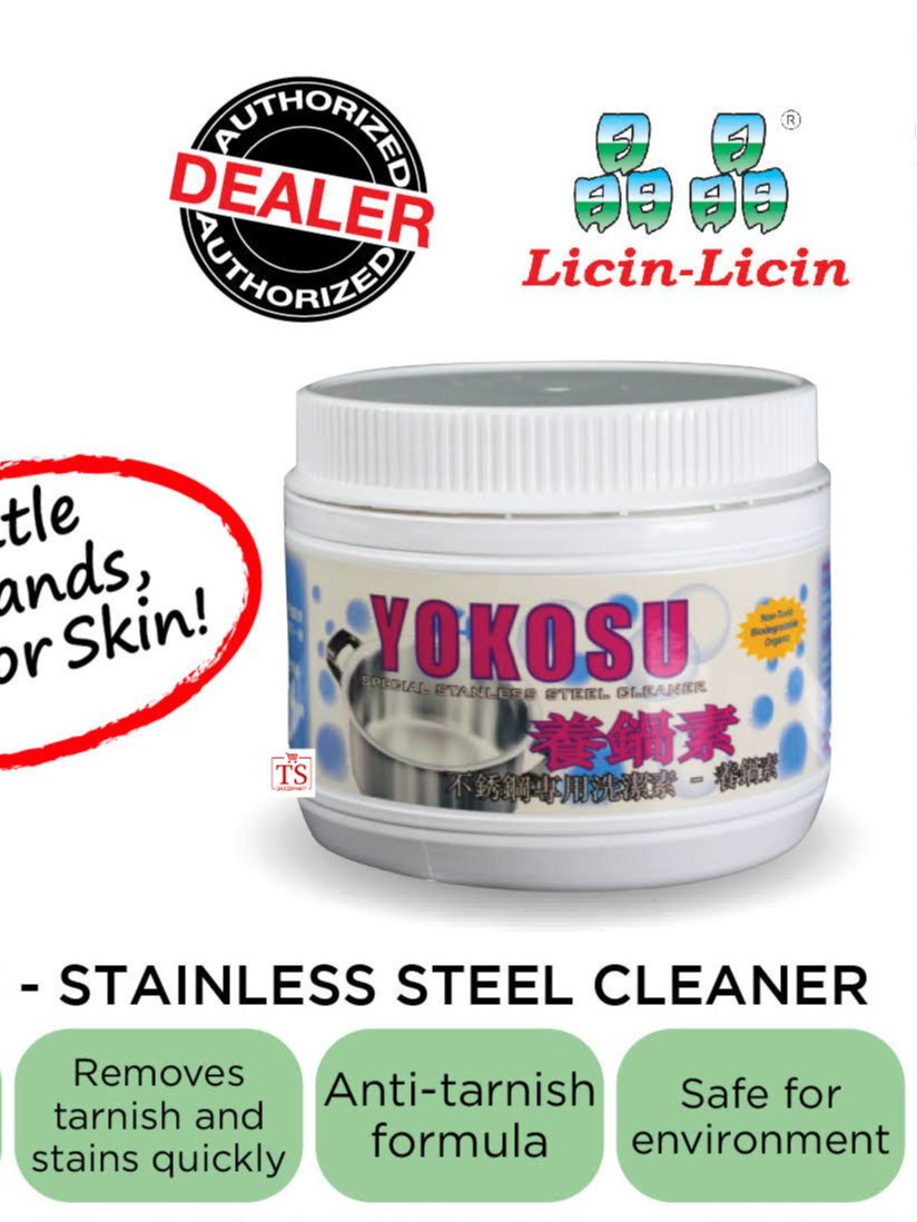 Licin-Licin Yokosu Stainless Steel Cleaner - 400gm | Shopee Malaysia