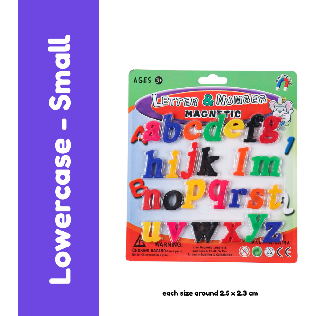 Realeos 26 Pcs Magnetic Alphabet Magnet Letters Educational ...