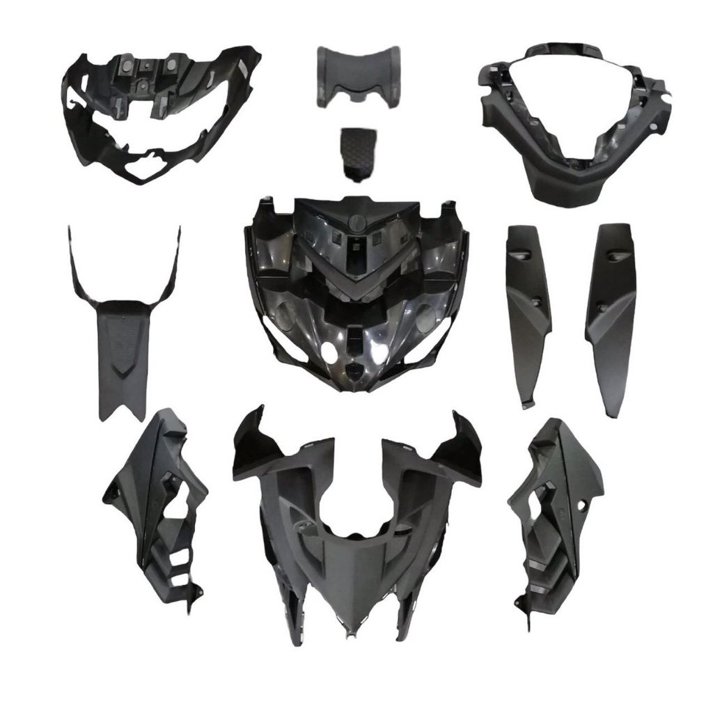 100% ORIGINAL YAMAHA Y15ZR Y15 V2 INNER SET COVER SET KAVER CAVER NON COLOUR PART BLACK HITAM ...