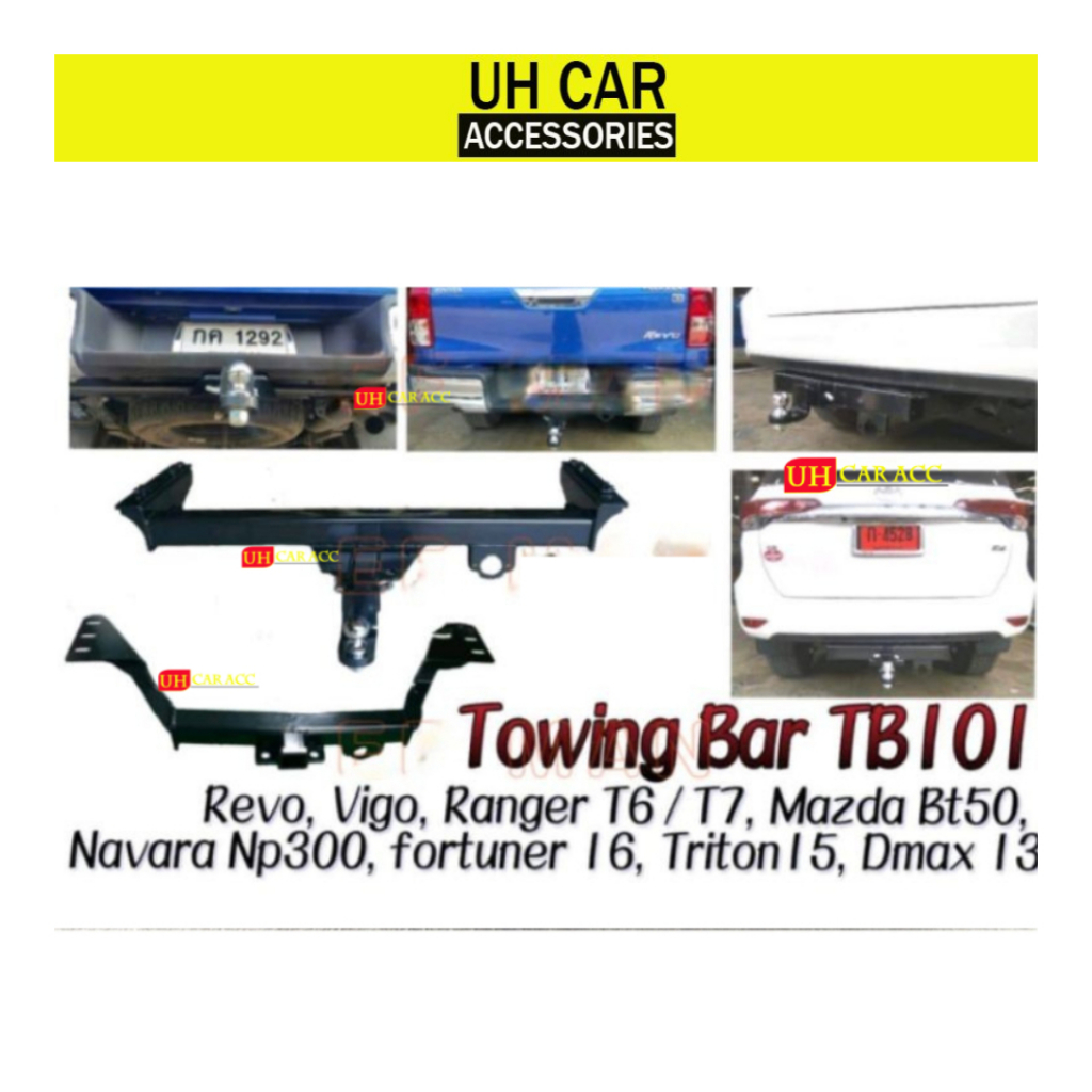 4X4 TOW BAR TOWING BAR HILUX FORTUNER TRITON NAVARA DMAX RANGER BT50 ...