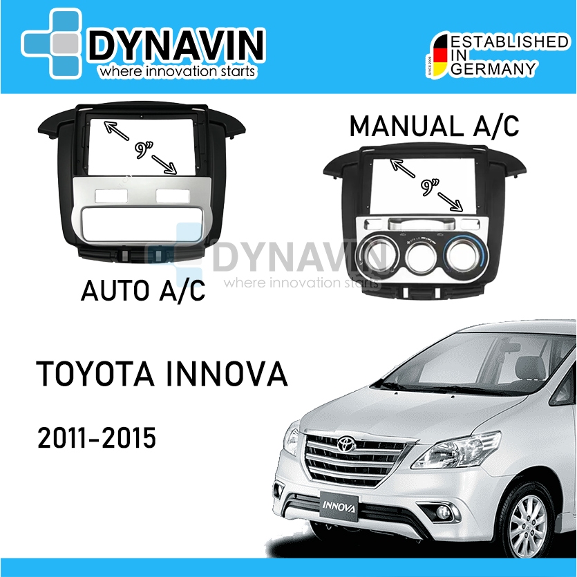 Android Player Casing For Toyota Innova 2011 2012 2013 2014 2015 ...