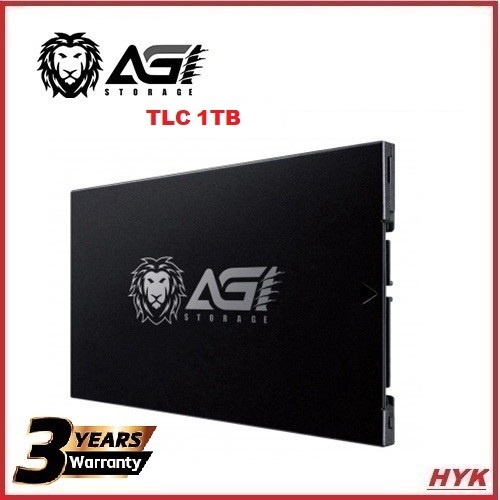 AGI TLC/QLC SSD 2.5inch SATA III 256GB/512GB/1TB/2TB Hard Disk Drive /M.2 PCIe NVMe /PCI Express ...