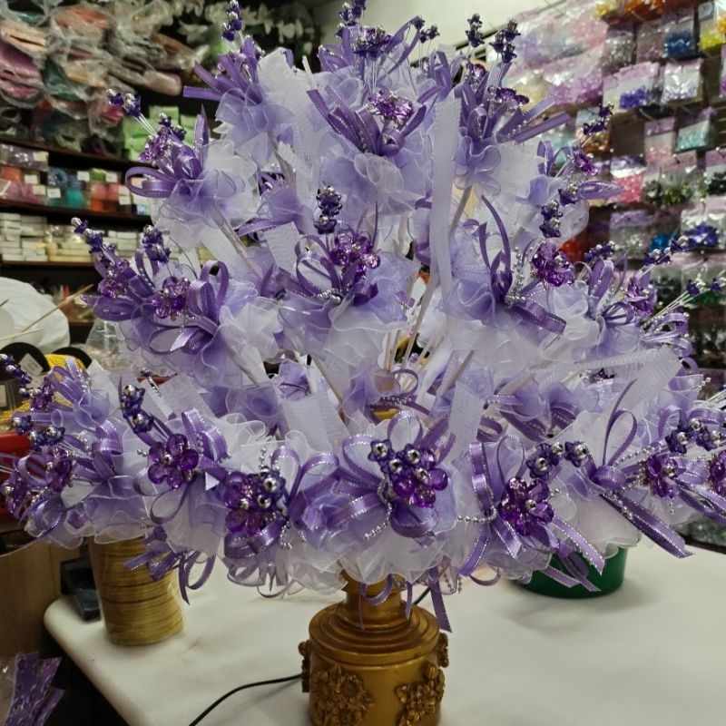 (50pcs) Handmade BUNGA TELUR Egg Flower doorgift bunga telor pelamin ...