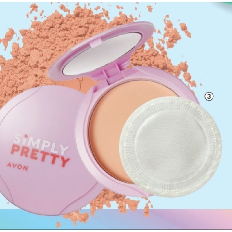 Avon Simply Pretty Shine No More Pressed Powder 10g | Shopee Malaysia