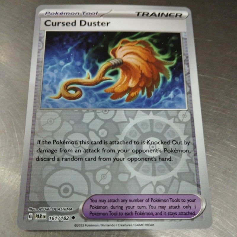 Original Pokémon TCG - Cursed Duster Paradox rift | Shopee Malaysia