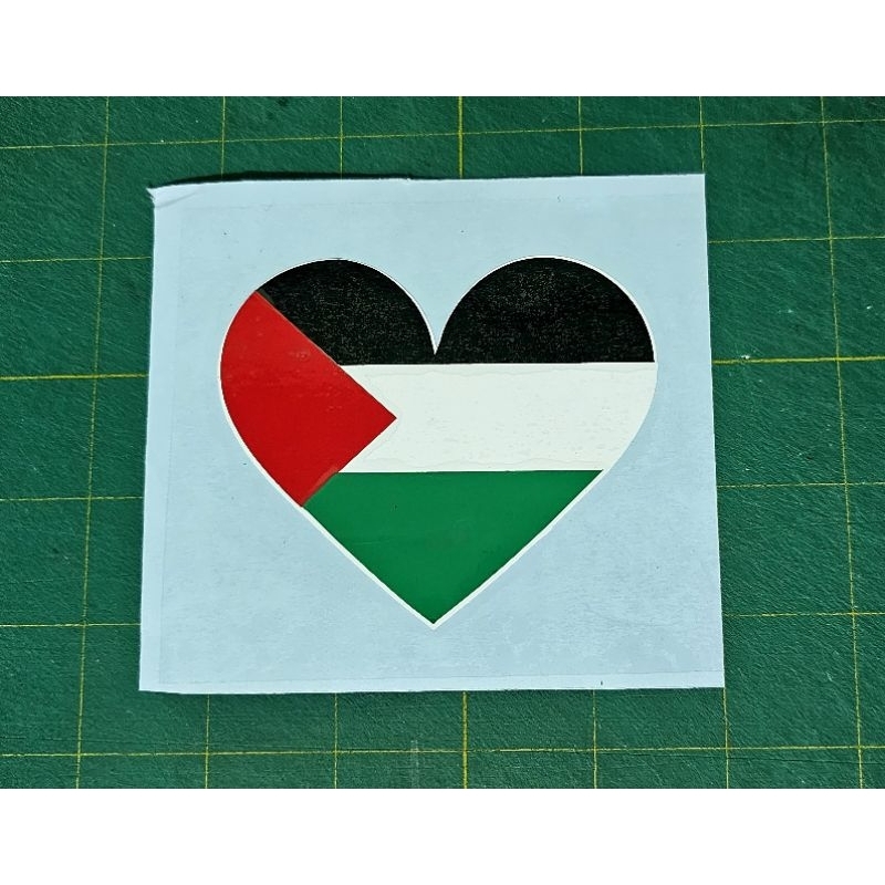 LOVE PALESTINE, FREE PALESTINE.STICKER CUTTING SAFE PALESTINE. | Shopee ...