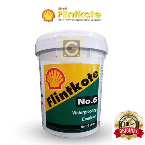 18L SHELL FLINTKOTE WATERPROOFING BITUMEN EMULSION | Shopee Malaysia
