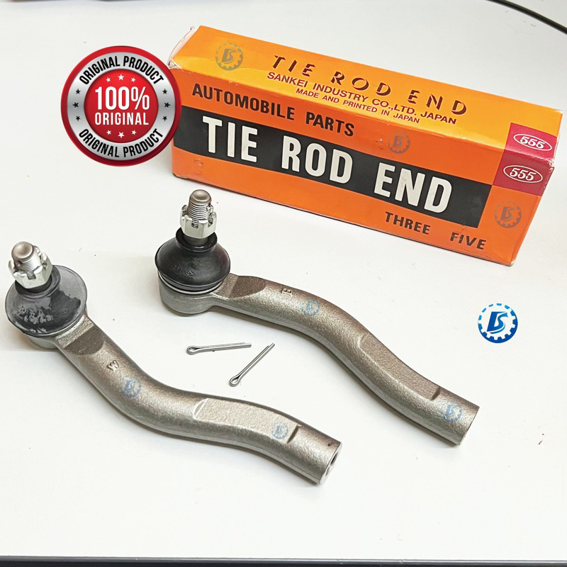 100% Original 555 Japan Toyota Vios NCP42 Tie Rod End (Out) | Shopee ...