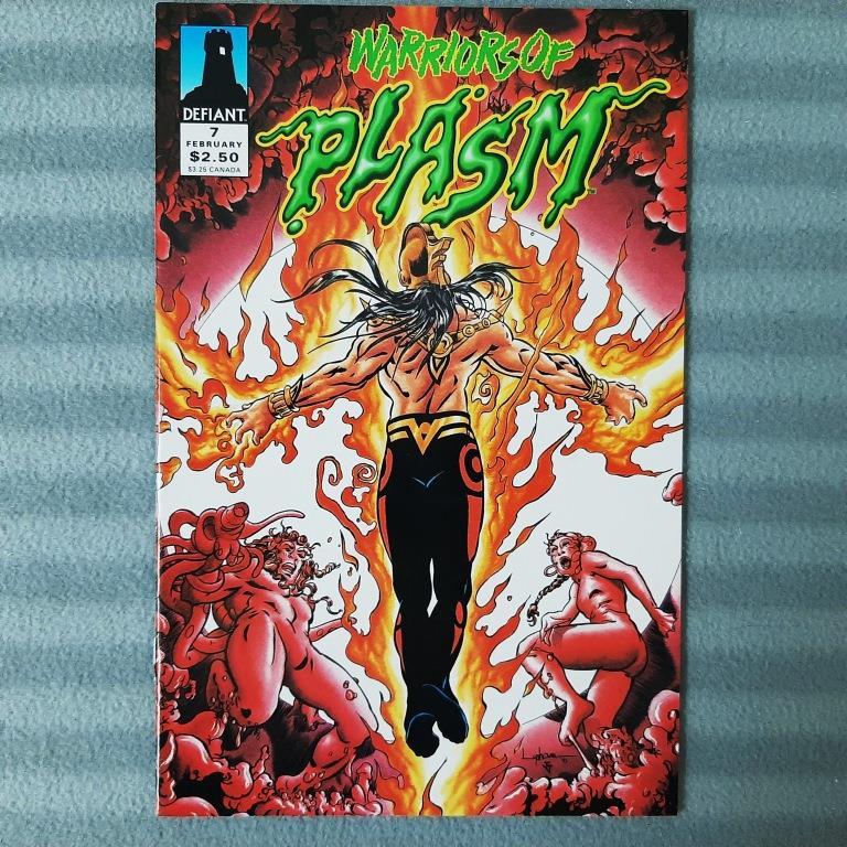 Warriors of Plasm #7 (Defiant Comics) I-P (Len Wein, Jim Shooter, David ...