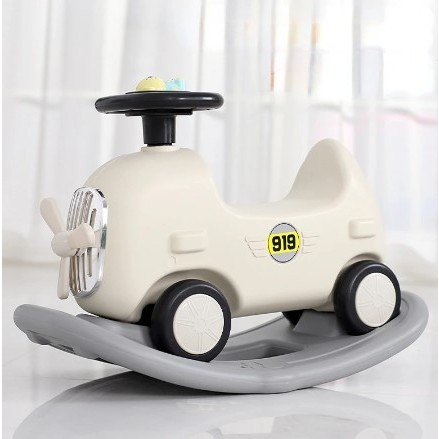 2 in 1 Rocking and Push Car 4 Wheel Ride On Kids Toy Car with Music ...