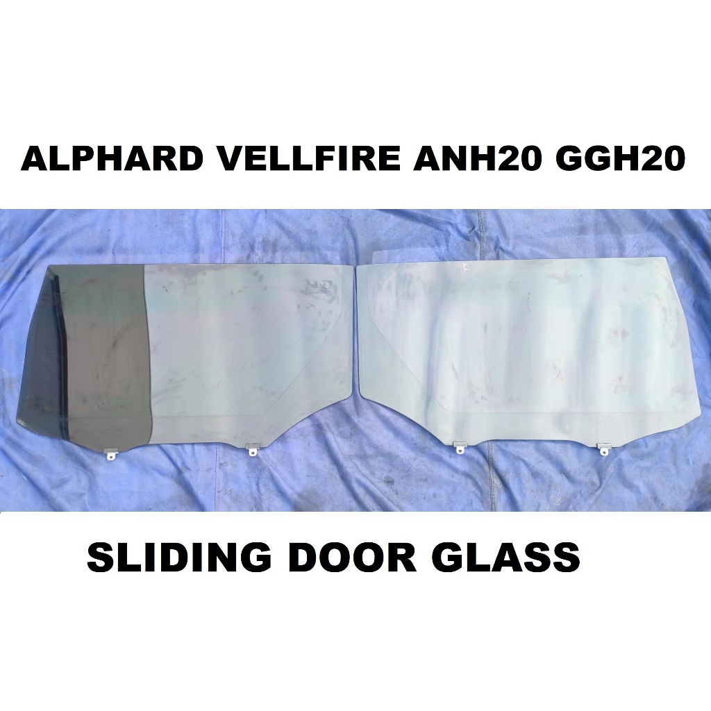 🇯🇵🇯🇵 Sliding Door Glass Toyota Alphard Vellfire ANH20 GGH20 Pintu Kaca ...