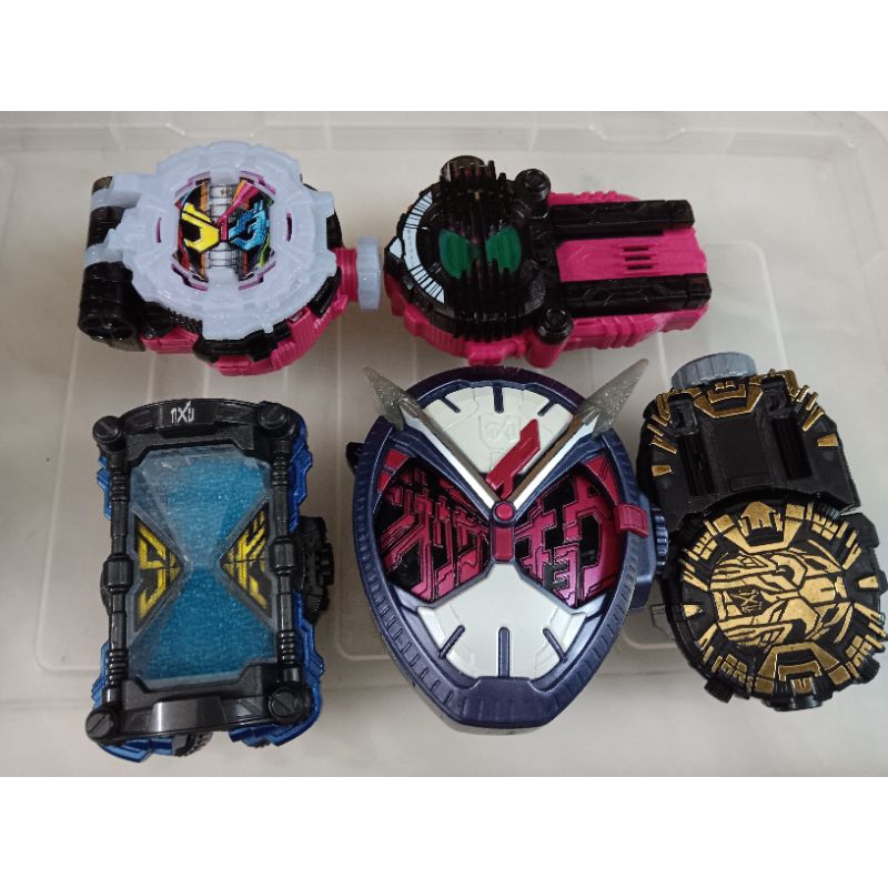 DX ORIGINAL BANDAI KAMEN RIDER ZI-O RIDEWATCH TRINITY DECADE GEIZ ...