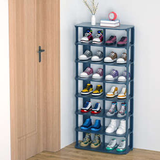 Shoe Rack Multi-layer Folding Narrow Shoe Rack Plastic Simple Shoe Rack ...