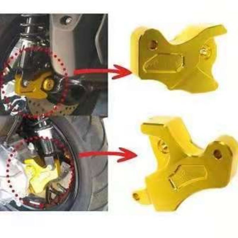 Yamaha XMAX Year 2017 2018 Motor Absorber Extension Bracket Yamaha XMAX ...