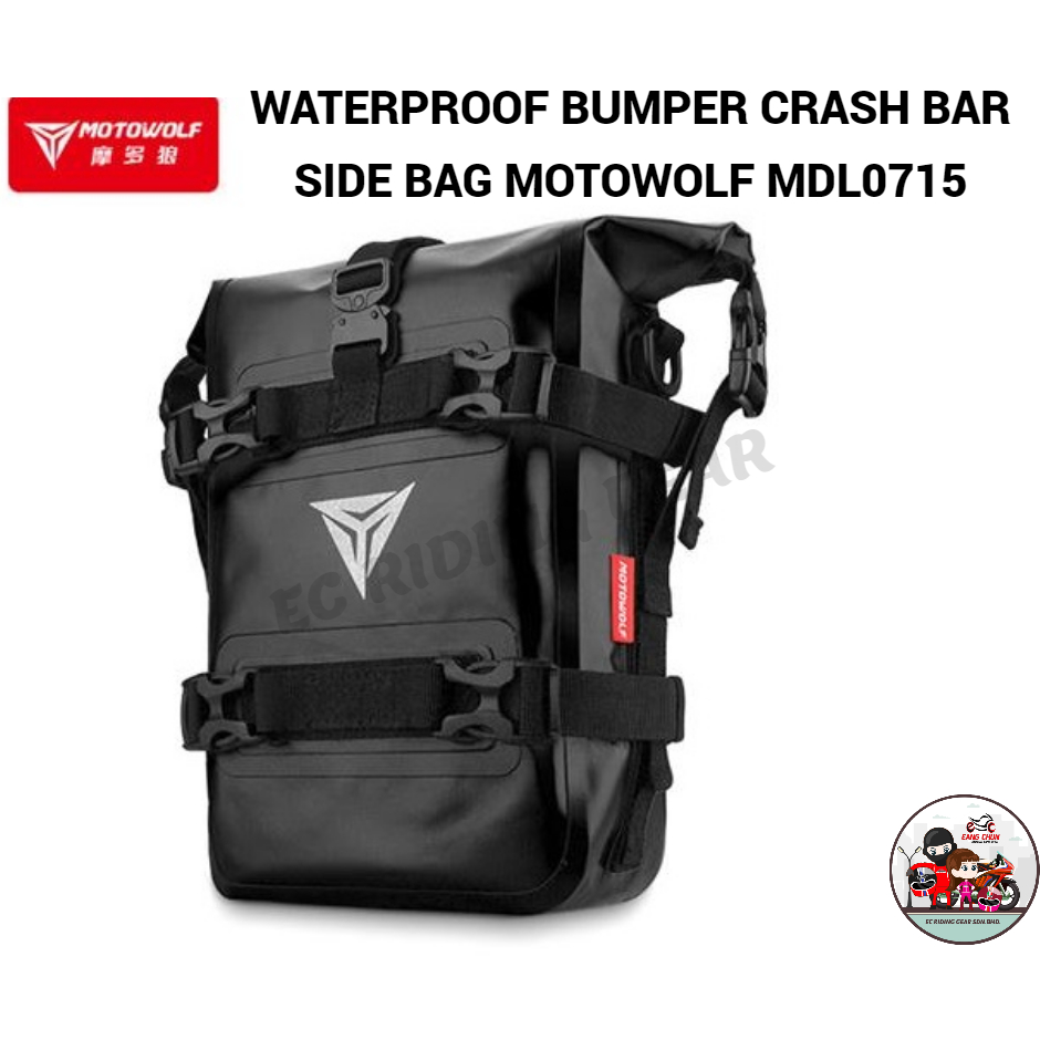 WATERPROOF BUMPER CRASH BAR SIDE BAG MOTOWOLF MDL0715 | Shopee Malaysia