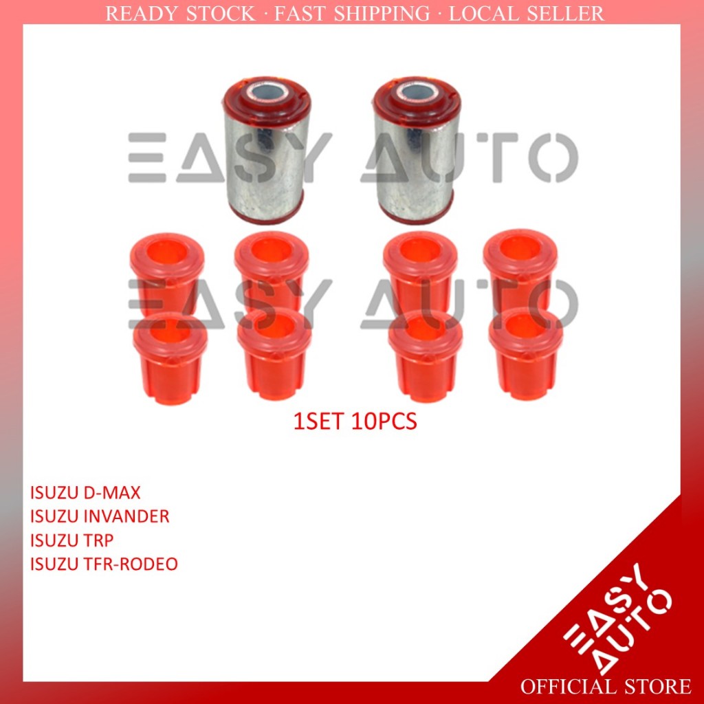 1SET 10 PIECES !! ISUZU D-MAX /INVANDER /TRP /TFR-RODEO - SILICONE REAR ...