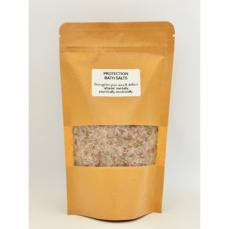 270g PROTECTION Herbs & Essential Oil Bath Salts Mandi Bunga | Shopee ...
