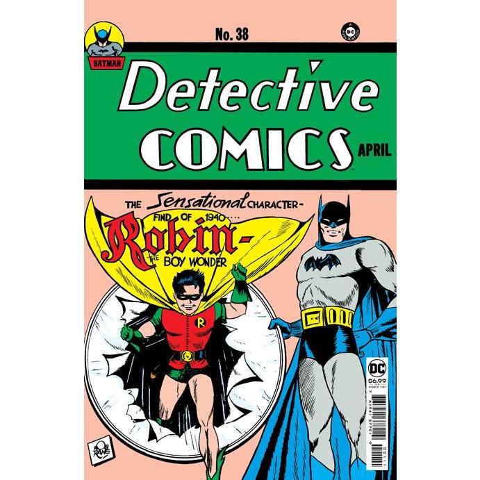 DETECTIVE COMICS #38 FACSIMILE EDITION DC COMICS 1ST INTRODUCTION OF ...