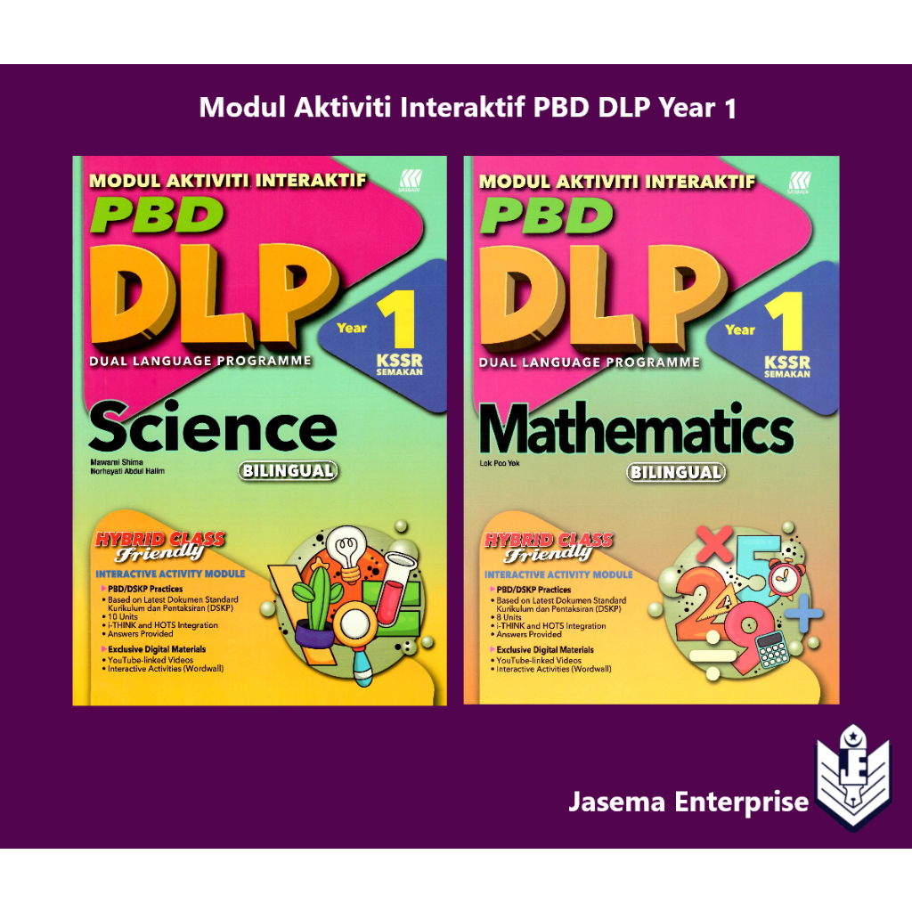 Modul Aktiviti Interaktif PBD DLP Mathematics | Science Year 1 | Shopee ... Modul Aktiviti Interaktif PBD DLP Mathematics | Science Year 1 | Shopee ...