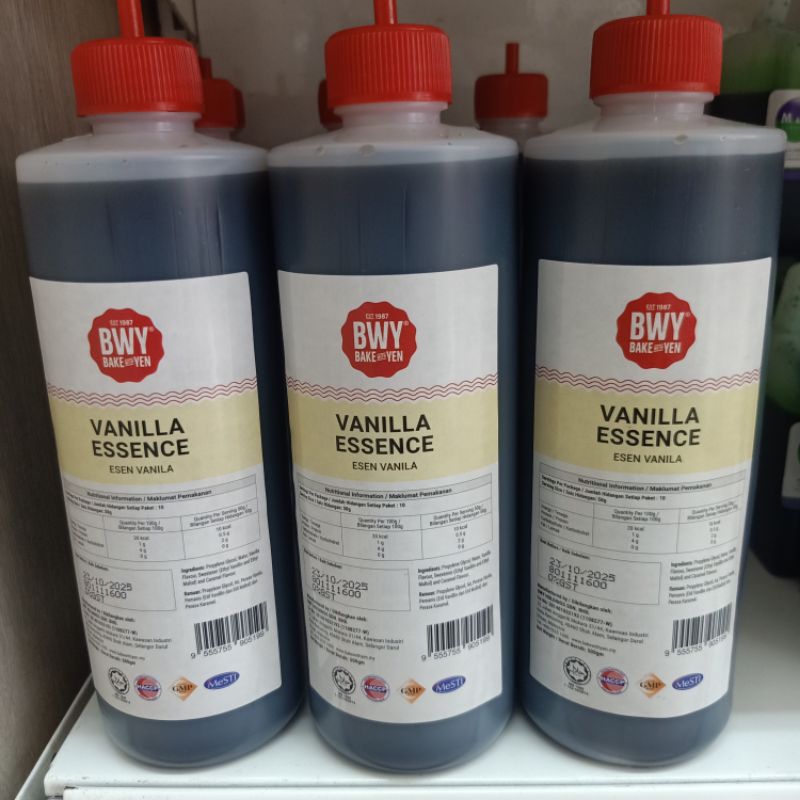 Vanilla Essense Pewarna Makanan Food Colouring Sunset Yellow Green Rose ...