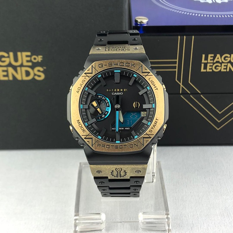 Casio G-Shock X League of Legends Limited Collaboration GM-B2100LL-1A ...