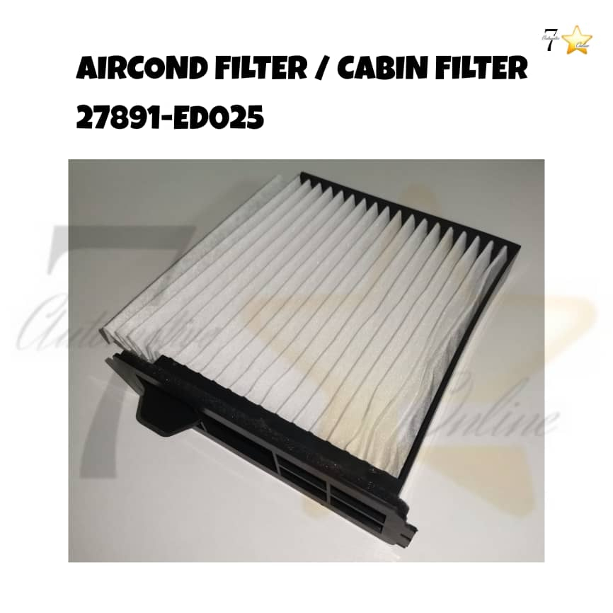 NISSAN LATIO / GRAND LIVINA / SYLPHY / NV200 CABIN FILTER AIRCOND ...