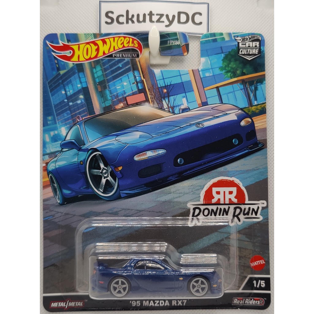 Hotwheels Car Culture Ronin Run - Mazda RX-7 (Free Protector) | Shopee ...