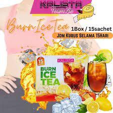 BURN ICE TEA Kalista Ready Stock | Shopee Malaysia