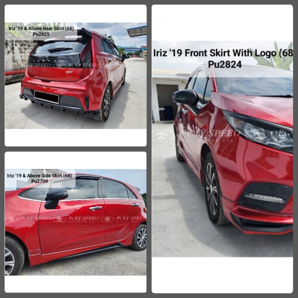 Proton Iriz 2019 Drive 68 Body Kit PU Ready Stock | Shopee Malaysia