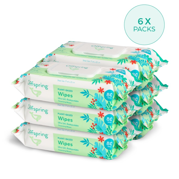 Offspring Baby Wipes (80's x 6) [Bundle of 6] | Shopee Malaysia
