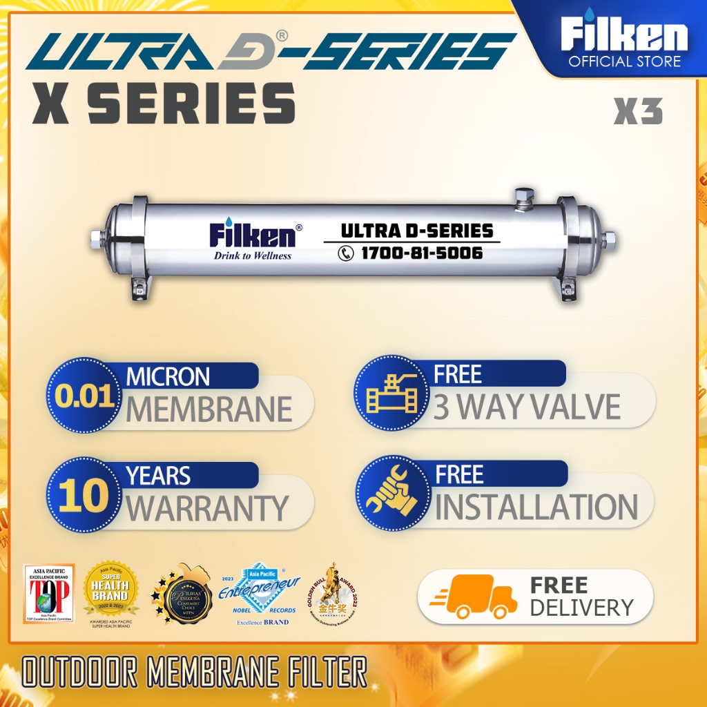 [Free Delivery Including Installation] FILKEN ULTRA D-SERIES X1 X3 X6 ...
