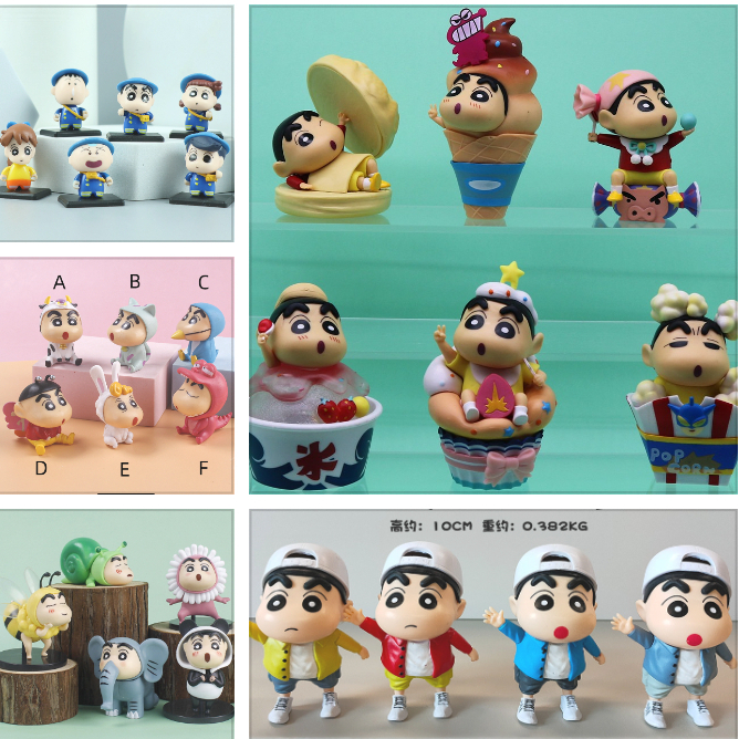 📣READY STOCK📣 Cake Topper Crayon Shin Chan Shinchan Anime Cartoon PVC ...