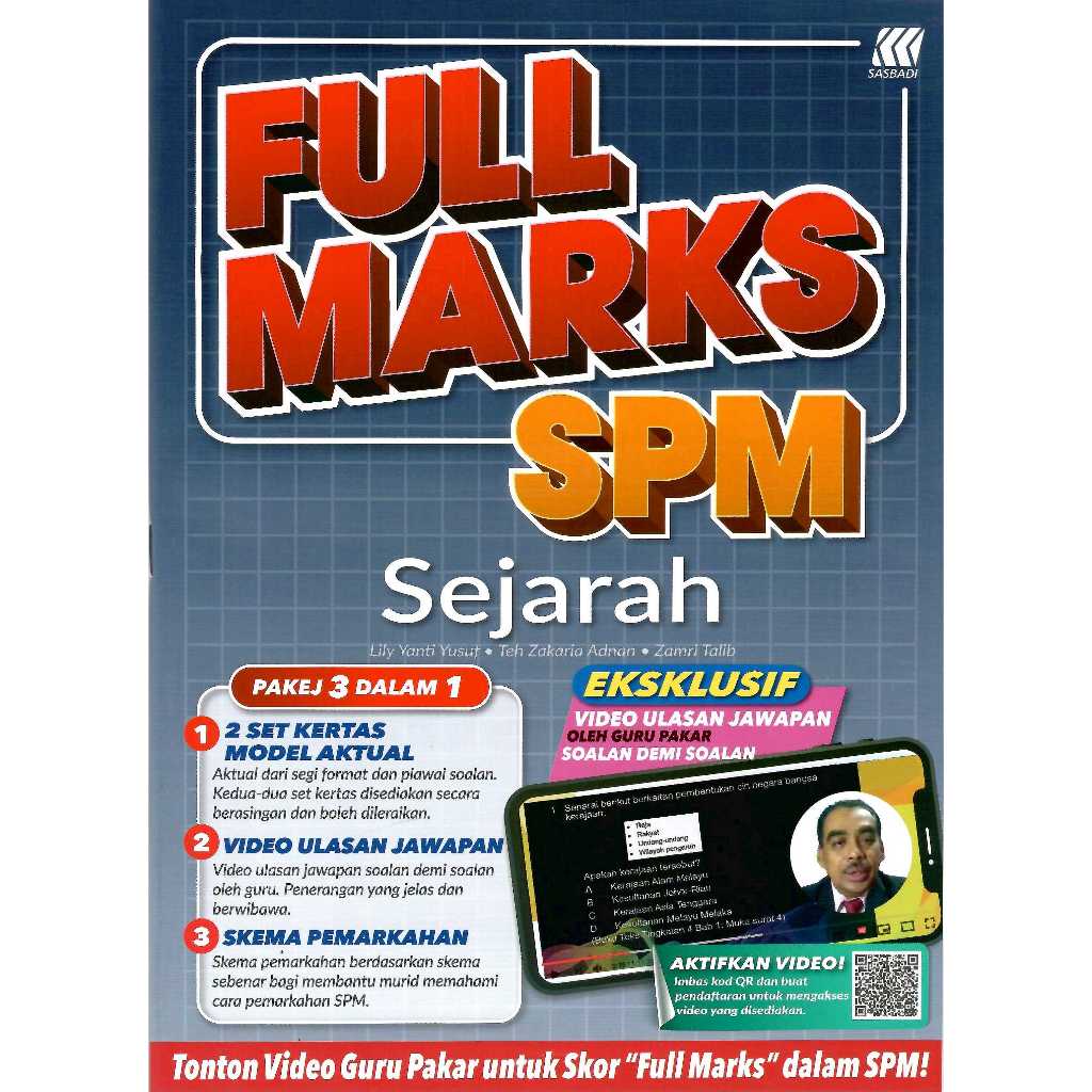 Full Marks SPM Bahasa Melayu | English | Matematik Tambahan | Sains ...