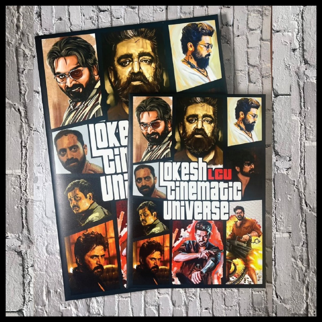 LCU POSTER WITH FRAME VIKRAM LEO KAITHI ROLEX | Shopee Malaysia