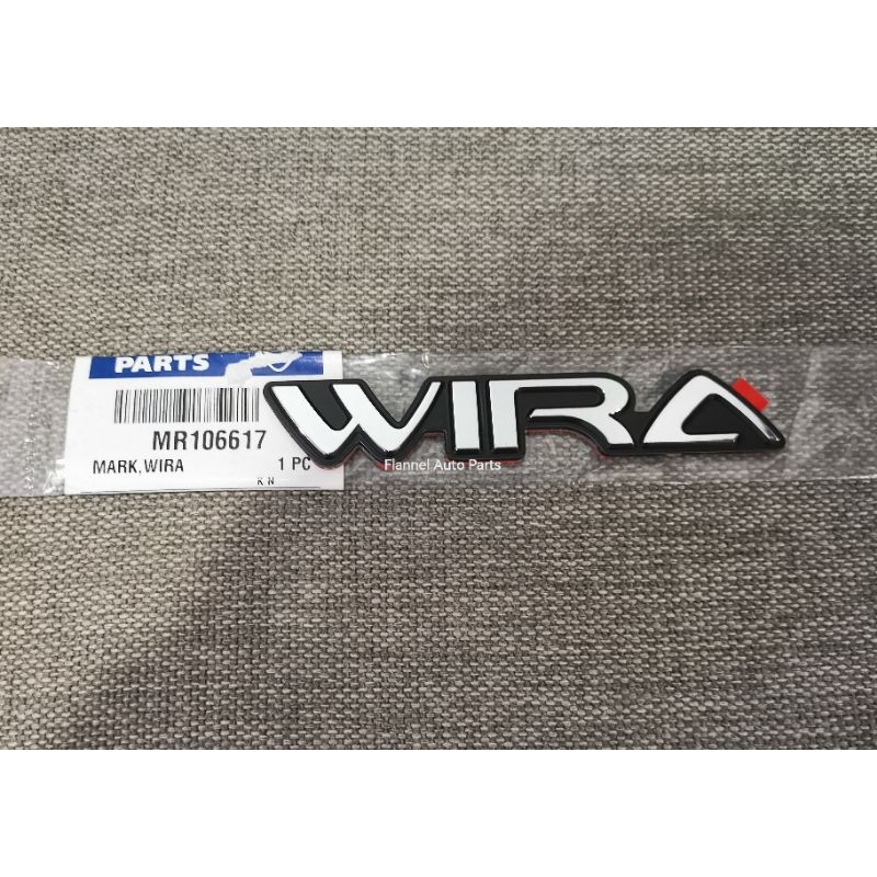 Proton Wira MDM, Emblem WIRA. MR106617 | Shopee Malaysia