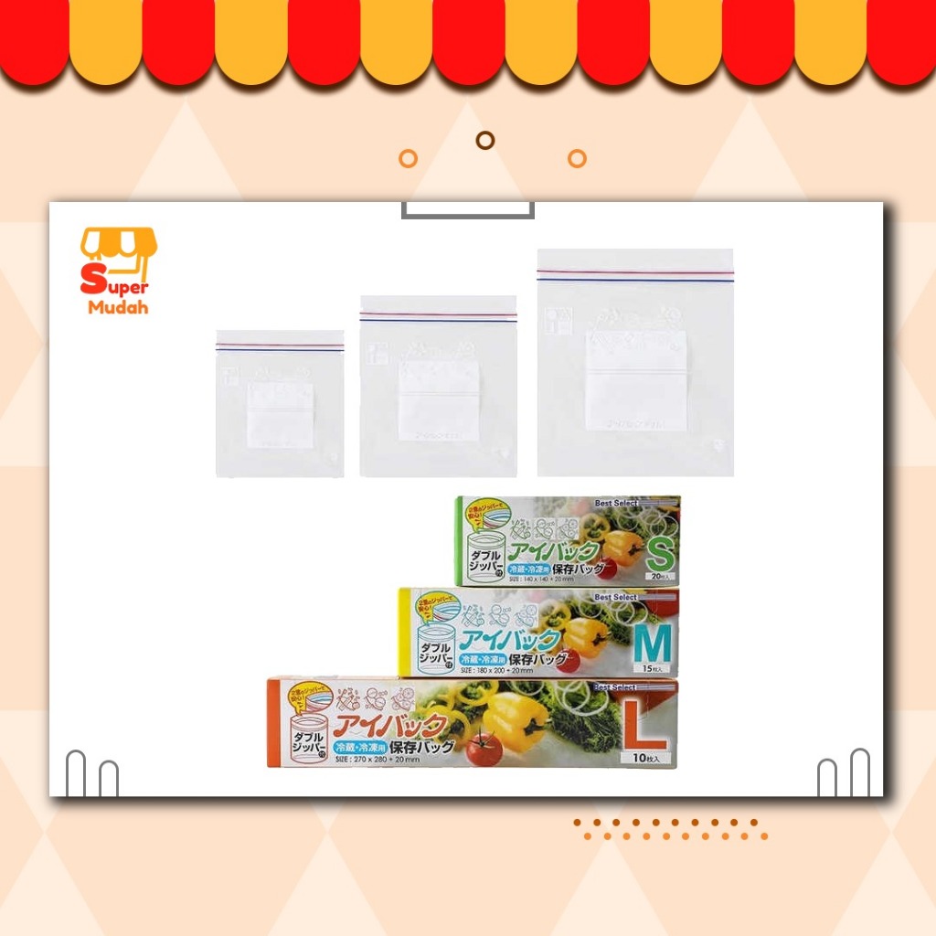 Beg Penyimpanan Makanan Boleh Digunakan Semula Beg Zip Untuk Makanan ...