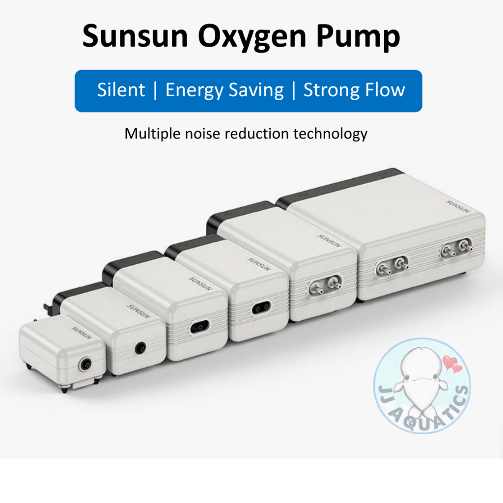 SUNSUN Super Silent Aquarium Adjustable Air Pump Oxygen Pump Pam ...